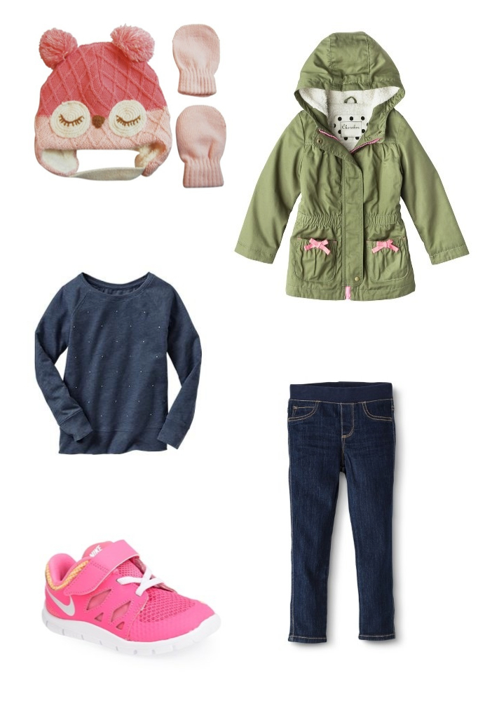 How to dress your Kids in for School.Pink and Navy Stripes