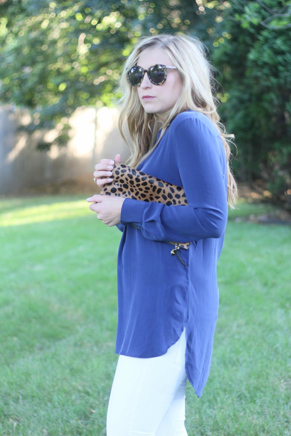 How to Wear a Tunic - Pink and Navy StripesPink and Navy Stripes