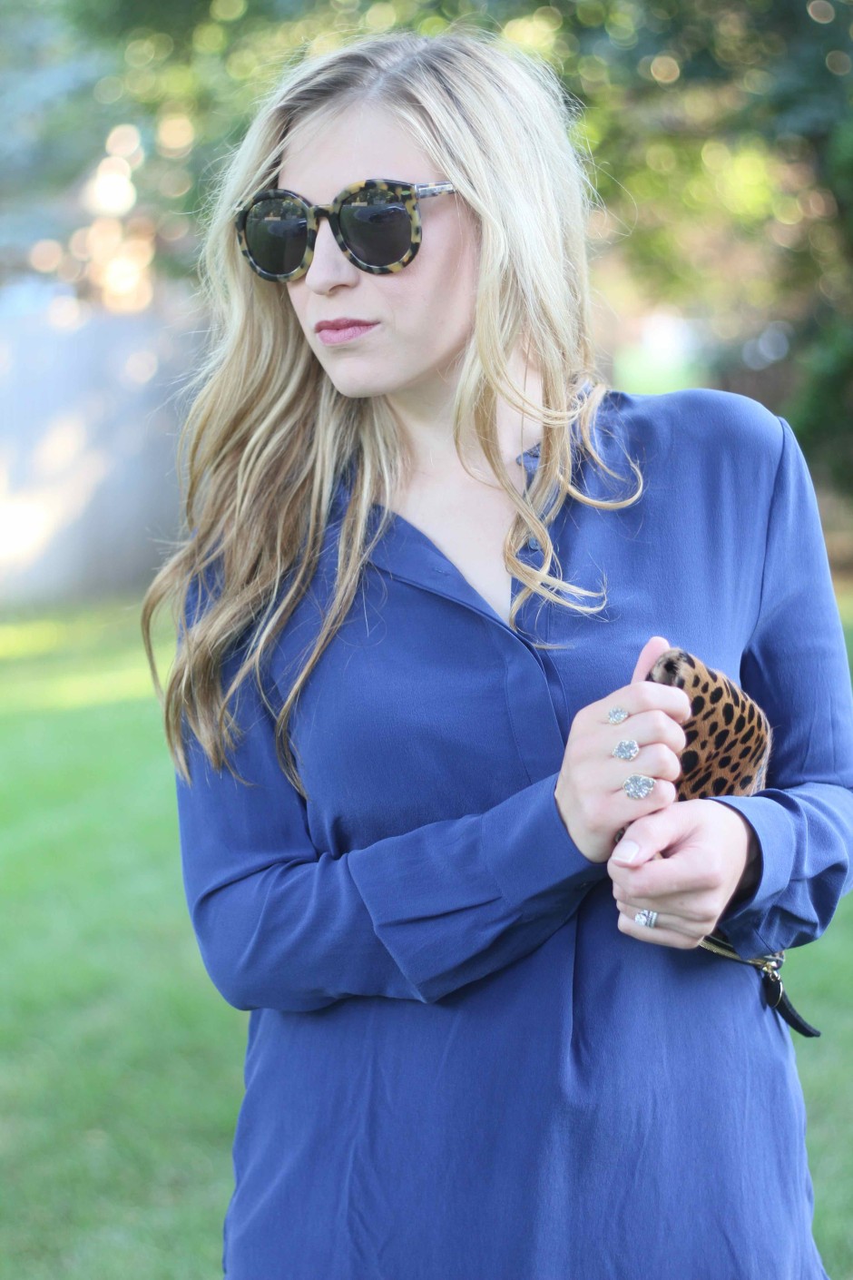 How to Wear a Tunic - Pink and Navy StripesPink and Navy Stripes