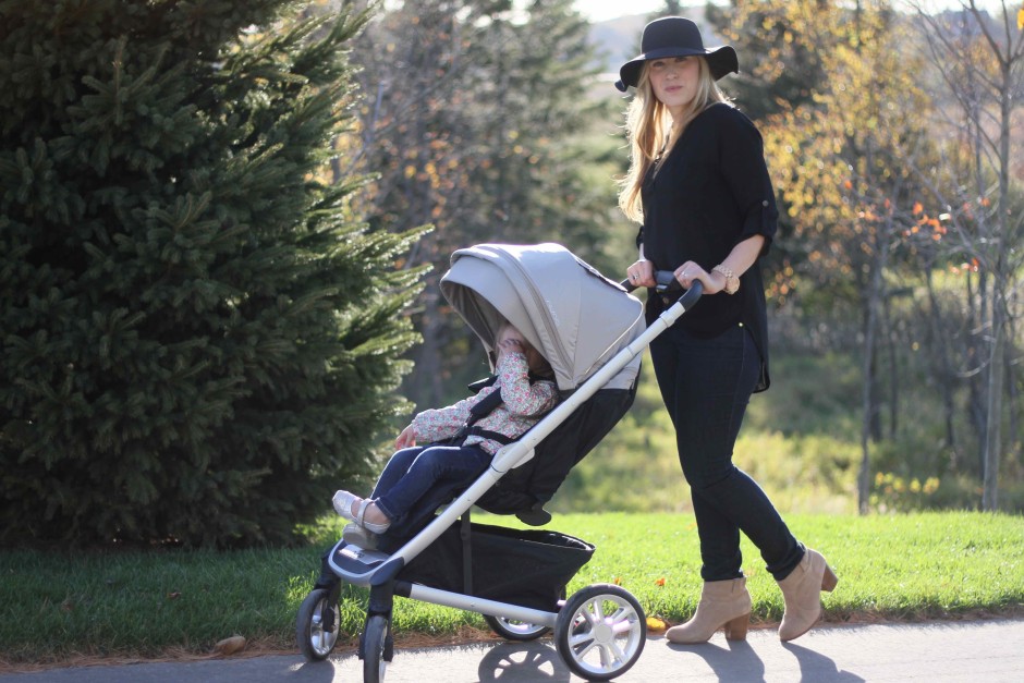 nuna 'TAVO™' Stroller... - Pink and Navy StripesPink and Navy Stripes