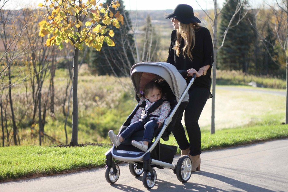 nuna 'TAVO™' Stroller... - Pink and Navy StripesPink and Navy Stripes