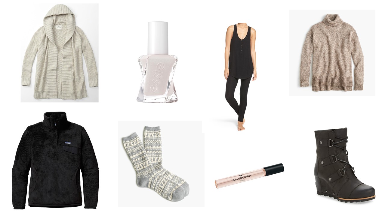 Christmas List... - Pink and Navy StripesPink and Navy Stripes