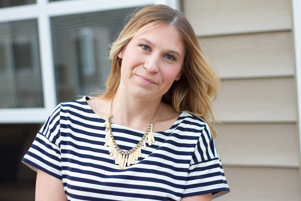 RStheCon... - Pink and Navy StripesPink and Navy Stripes