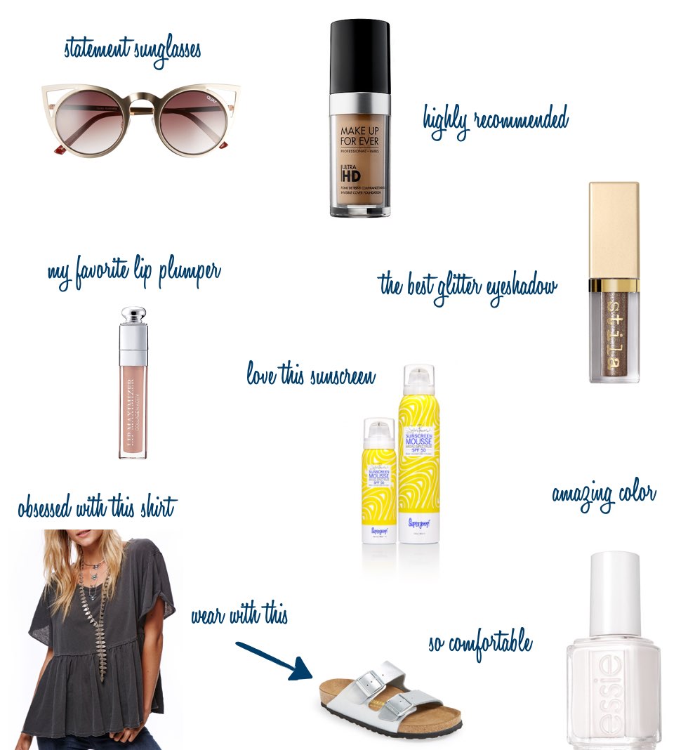 Mid-Summer Favorite Finds...Pink and Navy Stripes